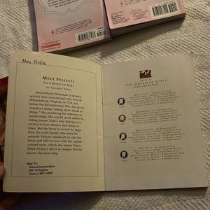 Other | 4 American Girl Books Grace Felicity Isabelle | Poshmark
